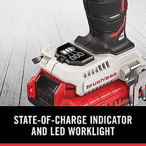 PORTER-CABLE 20V MAX* Cordless Drill / Driver Kit, 1/2-Inch (PCCK607LB)