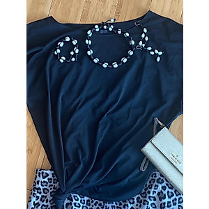 White Pearl on Black Leather Cord Necklace, Bracelet, Earring Set