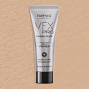 FARMASI VFX Pro Camera Ready Primer Makeup, Smoothing Face Primer, Evens the Appearance of Skin Tone & Redness, Hydrates & Improves Makeup Wear, Lightweight Long Lasting Coverage, 0.85 fl.oz / 25 ml