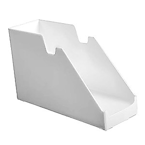 MagiDeal Handbag Storage Organizer for Closet Purse Organizer Wardrobe Vertical Shelving Display Bins Space Saving Purse Bag Divider Dividers White, Small