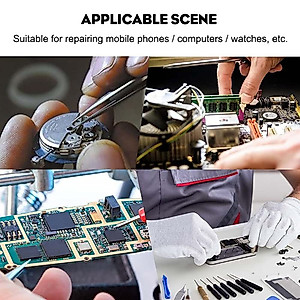 500Pcs Mini Screw Flat Head Screw+Thin Head Screw Laptop Notebook Screws DIY Set Kit for Computer Mobile Watches Screws