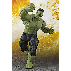 TAMASHII NATIONS S.H.Figuarts Hulk (Avengers: Infinity War) "Avengers: Infinity War" Action Figure, White