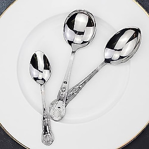 Silverware Set Cutlery Utensil Stainless Steel Flatware Luxury Home Restaurant Small Business,Mirror Finish Tableware 20 Piece Service for 4