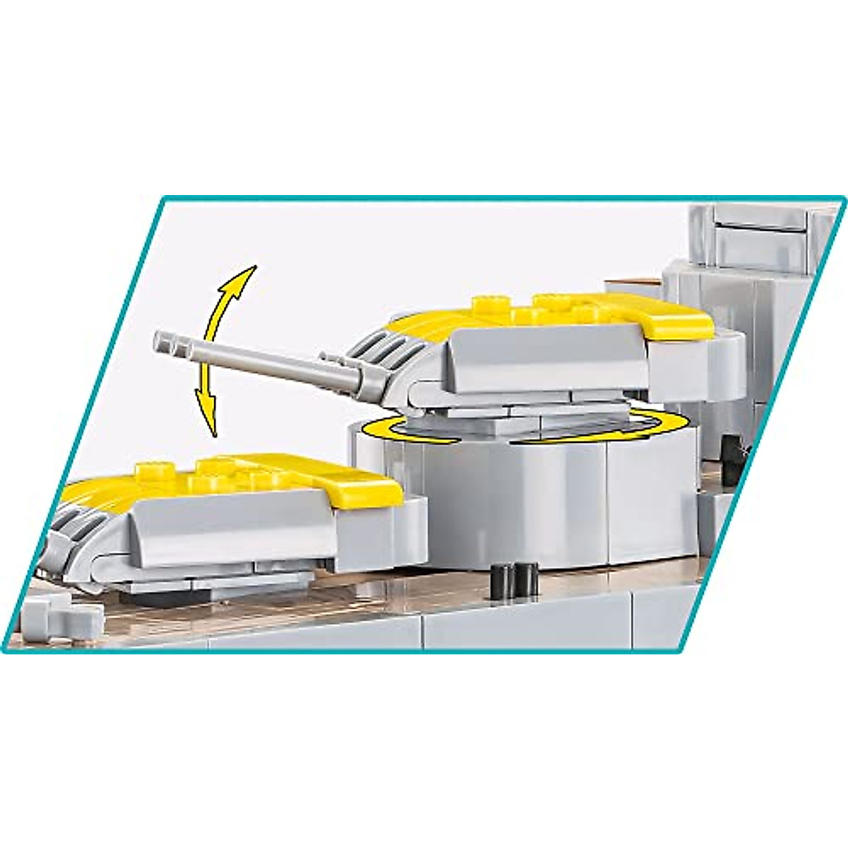 Cobi toys 2417 Pcs Hc WWII /4835/ Battleship Gneisenau