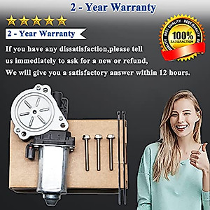 676061 RV Stair Entry Step Motor Compatible with Kwikee Step Motor and Lippert Motor Components, Replace 379147, 1101428, 214-1001, 366043, 369506 Includes 3 Screws and 2 Zip Ties - 2 Years Warranty