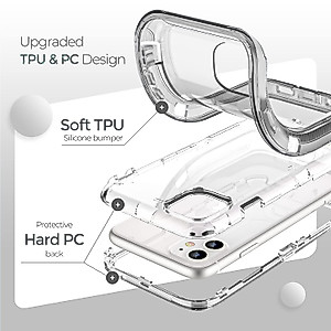 ORIbox Case Compatible with iPhone 11 , Heavy Duty Shockproof Anti-Fall Clear
