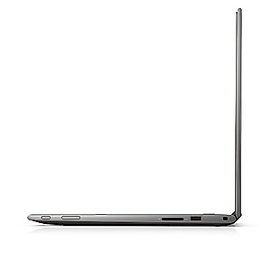 Dell i5568-0463GRY 15.6" FHD 2-in-1 Laptop (Intel Core i3-6100U 2.3GHz Processor, 4 GB RAM, 500 GB HDD, Windows 10) Gray