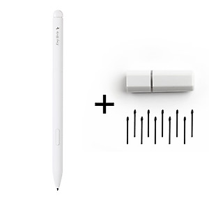 King Write MR05 EMR Stylus White and Tip-Set, Accessories for Remarkable Tablet