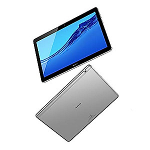 MediaPad T3 10" AGS-L03 4G LTE Tablet 16GB 2 RAM -Android Nougat -Aluminum Alloy Body (Gray) -International Version- No Warranty