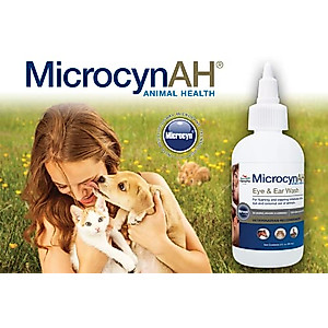 Manna Pro MicrocynAH Ear & Eye Wash, 3 oz