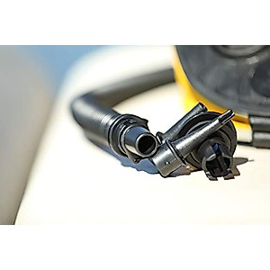 AIRHEAD Foot Pump Yellow/black, 54" long hose