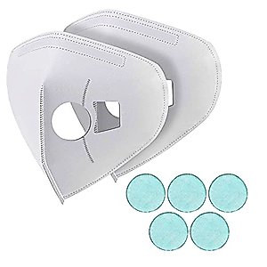Rsenr R11 Electric Wearable Air Purifier Filter*5, Inner Cover*1