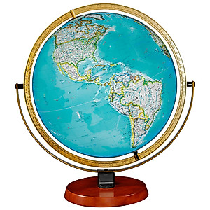 Nicollet Illuminated Desktop World Globe From National Geographic