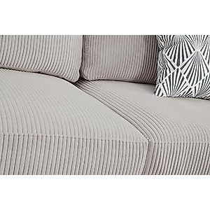 Legend Vansen 9PCS Corduroy Flexible Combination Sectional Sofa Couch