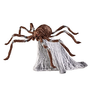 Spirit Halloween 21 Inch Brown Jumping Spider Animatronics - Decorations