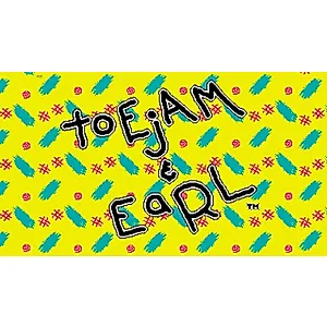 Toejam and (&) Earl (Sega Genesis / Megadrive) - Reproduction Video Game Cartridge