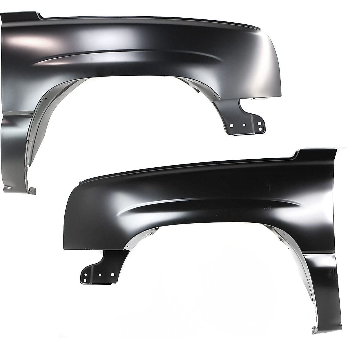Garage-Pro Fender Set Compatible With 2003-2004 Chevrolet Silverado 2500, Fits 2003-2006 Silverado 1500, USA Built Vehicle Primed Steel Front Driver and Passenger Side