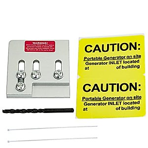 Generator Interlock Kit for Square D QO or Homeline 150 or 200 amp Panels,1 3/8 Inches Spacing Between Main and Generator Breaker, Professional and Interlock Kit The New