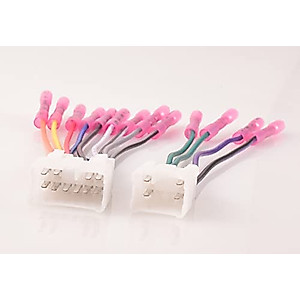 Yuacdky Radio Wiring Harness for Toyota 1986-2020，Subaru 2012-2019