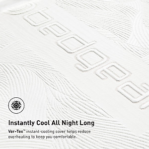 Bedgear Luxury Sport Performance Mattress – Queen Mattress – Medium Feel – Powered by Ver-Tex Technology – Instant Cooling and Breathable Sleep
