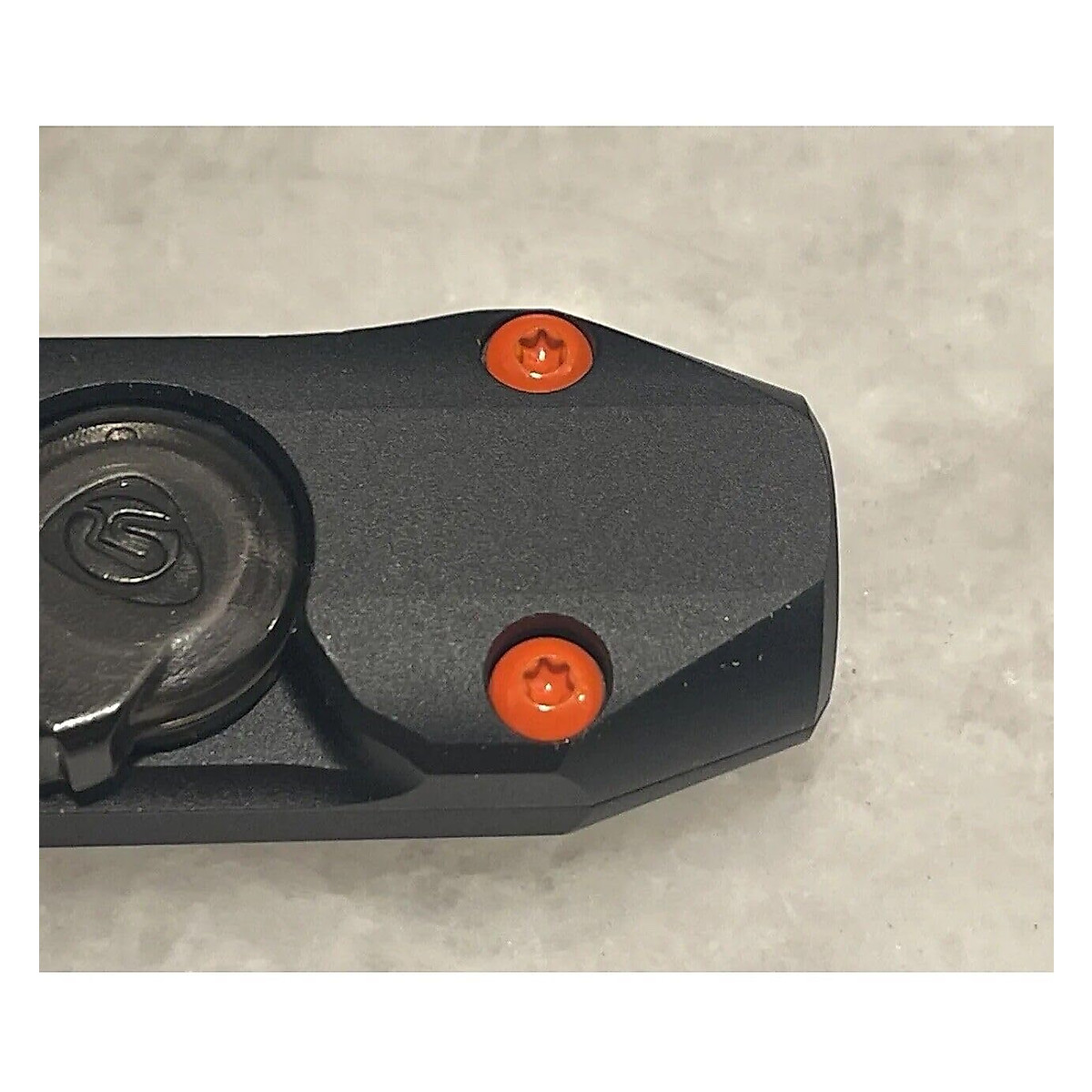 Orange Pocket Clip & Torx Screws For Streamlight Wedge 88810 88811 Flashlight