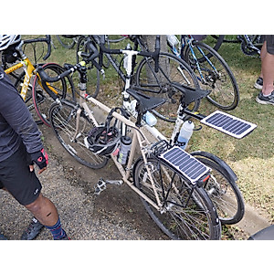 Solarpad Pro | 5 Watt 4.3 Ounce Lightweight USB Phone Solar Charger Designed for Ultra Light Backpacking, Thru Hiking, and Touring