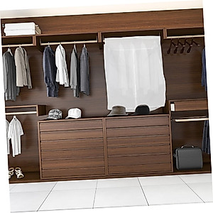 Alipis Clothing Dust Bag Clothing Dust Cover Hanging Peva White Coat Hanging Closet Bags