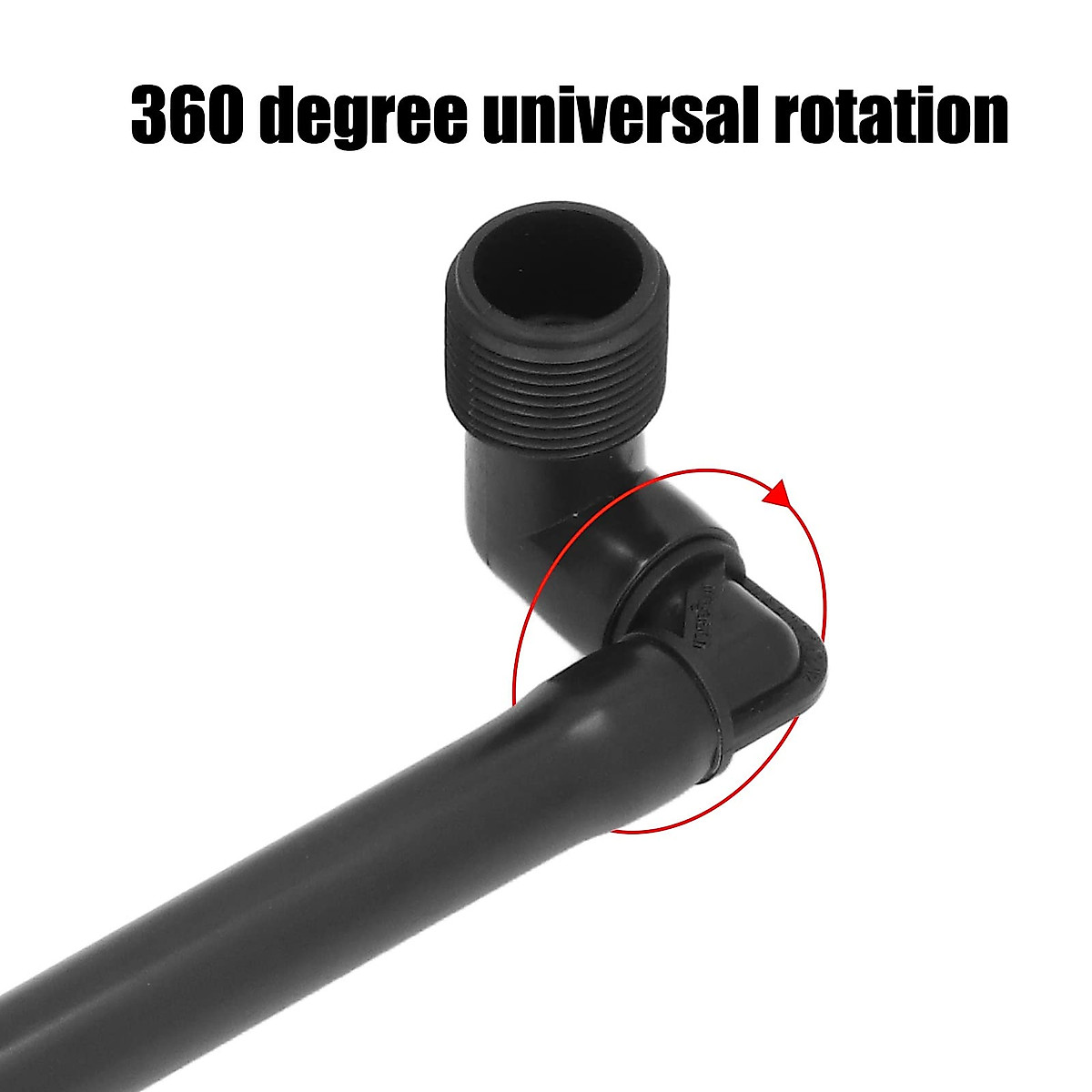 CHICIRIS 5PCS G3/4 External Thread Swing Joint Pipe, Rotatable Swing Joint Assembly Lawn Irrigation Tool, Adjust The Installation Height of The Sprinkler According to The Terrain