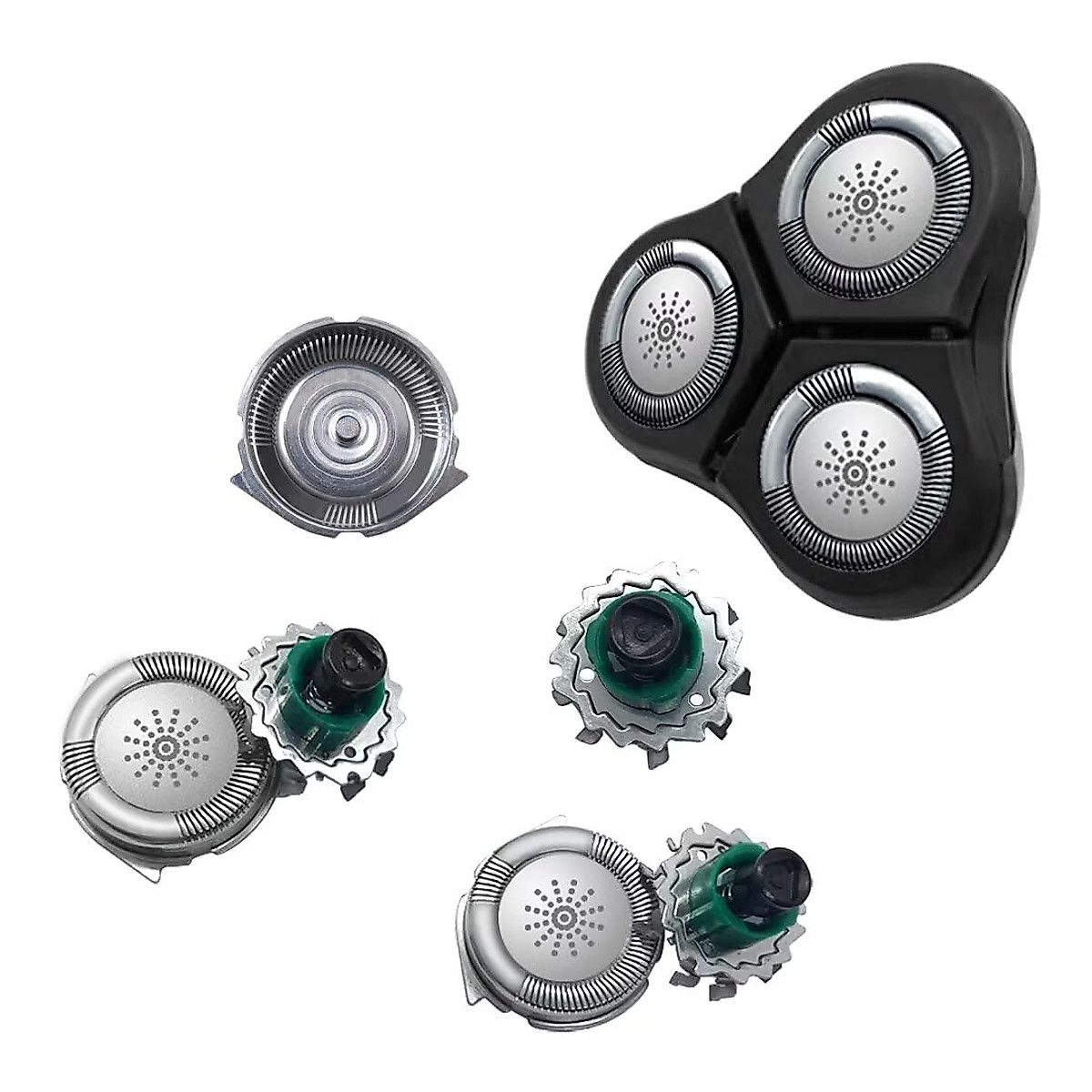 Replacement Shaving Head for Philips Norelco RQ11 Sensotouch 2D 1150X 1160X 1170X 1180X