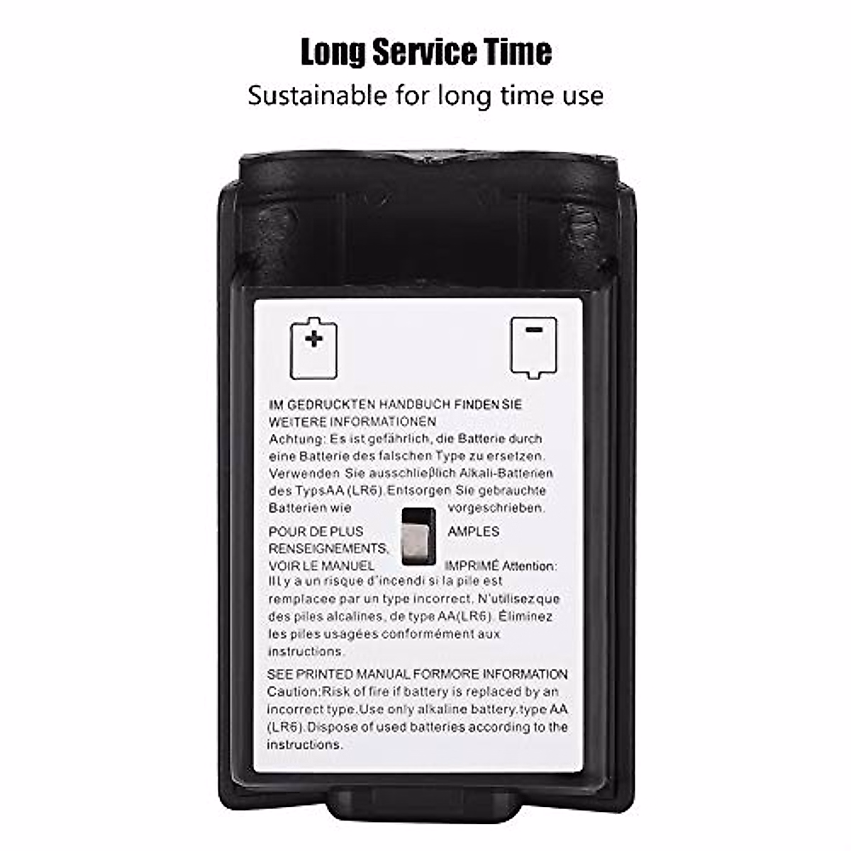 Shell Case Cover Kit, Replacement Easy to Install Battery Cover Anti-Abrasion for Game Console Controller(Black)