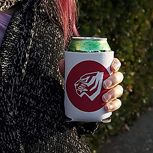 University of West Alabama Primary Logo Can Cooler - Drink Sleeve Hugger Collapsible Insulator - Beverage Insulated Holder