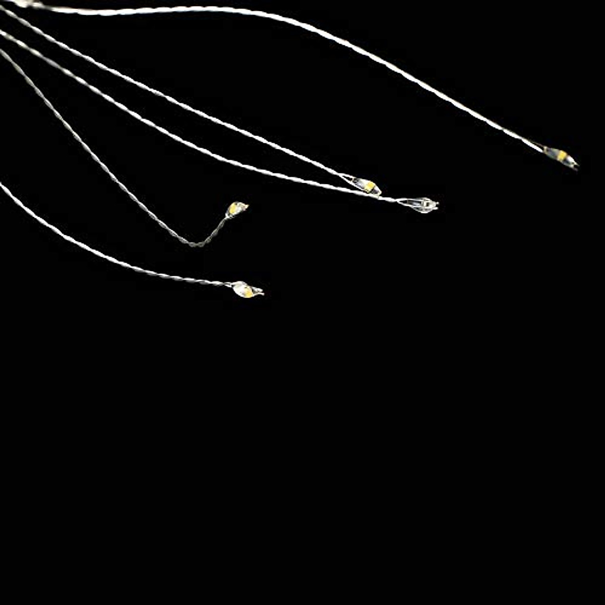 Valentine's Day Carnival xianshi Fireworks Lights, LED Light, Flexible Energy Saving Warm White for Wedding Decoration Courtyard Corporate Parties Garden Home(White Light)