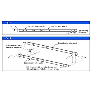 Clear Plastic Gondola Shelf Dividers, Universal Fits All Gondola Shelving up to 16" D - 100 Pack