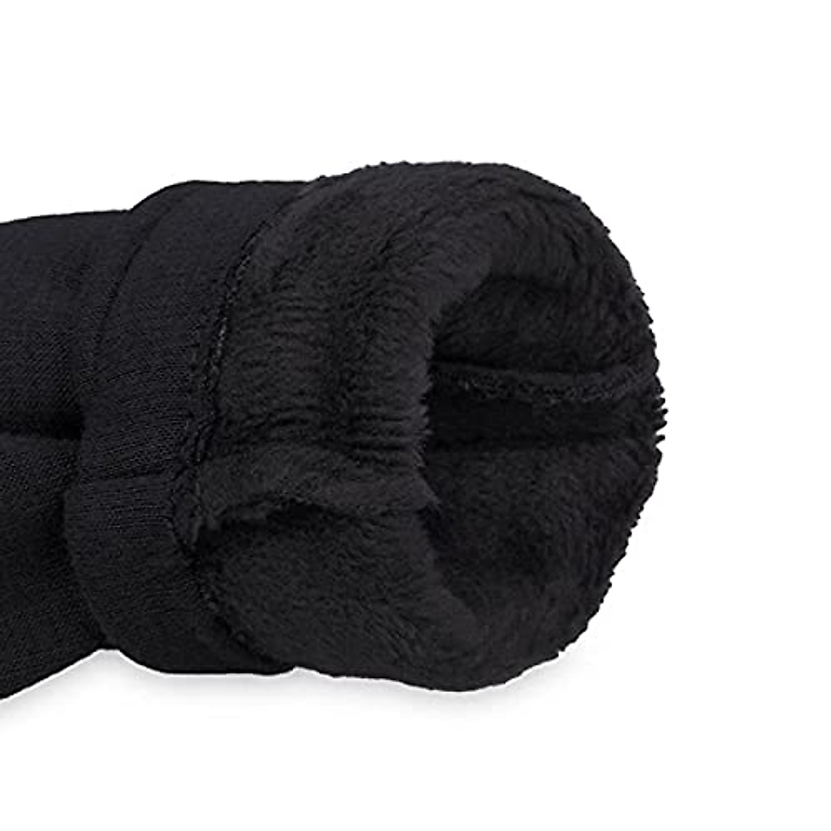 Tomily Womens Touch Screen Phone Fleece Windproof Gloves Winter Warm Wear (Black)