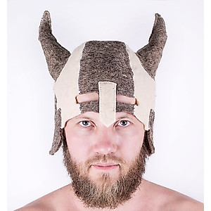 SHSH trade group Wool Banya Hat for Men Knight - Viking Sauna Hat Felt - Russian Wool Banya Hat Sauna Hats