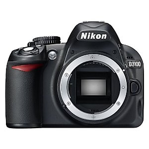 Nikon D3100 Digital SLR Camera Body (Kit Box) No Lens Included - International Version (No Warranty)