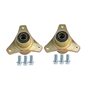 91.SCS 3 Stud Front Wheel Hub Steering Knuckle Spindle Kit for Go Kart ATV Quad 110cc 125cc