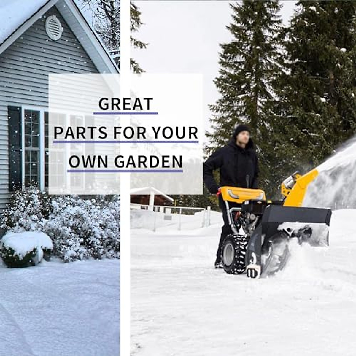 Gpartsden 26-9672 Drive V Belt Replacement for Toro Wheel Horse 622 622E 622R 722 724 Snow Thrower