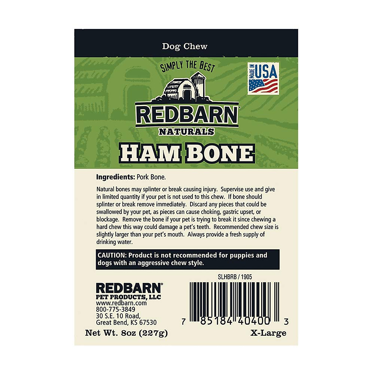 Redbarn Ham Bone X-Large Dog Chew (1-Count)