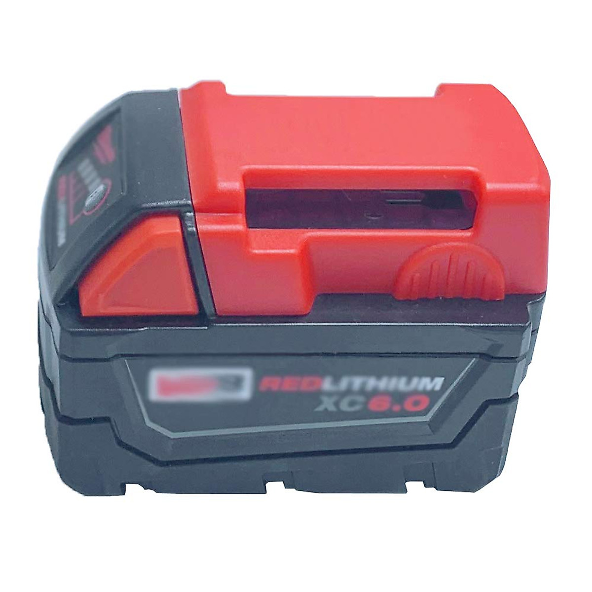 weqcter 5Packs Battery Holder for Milwaukee Battery Mount Dock Holder Fit for M18 48-11-1850 18V