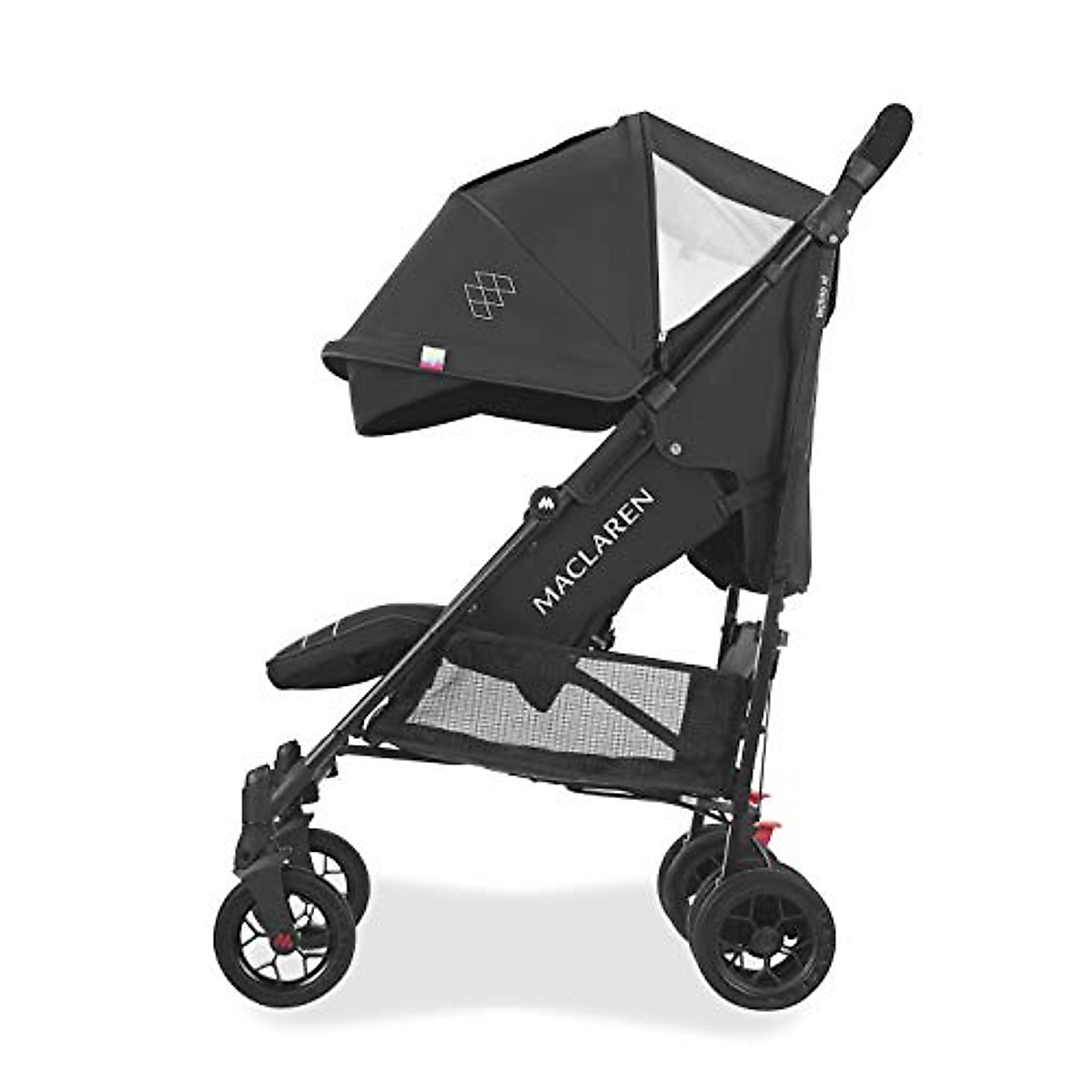Maclaren Techno Arc Stroller- For newborns up to 55lb with extendable UPF 50+/waterproof hood, multi-position seat and 4-wheel suspension. Compatible with carry cot. Accessories in the box
