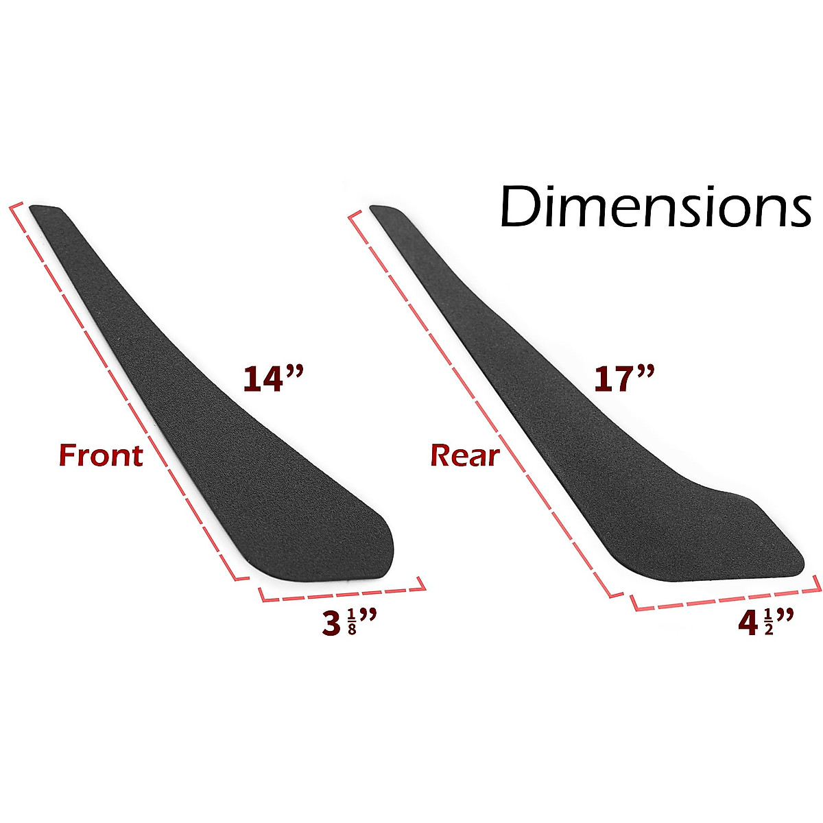 Vicrez Mud Flaps Front and Rear vz103029 for Toyota Supra 2020-2025 | Textured Black