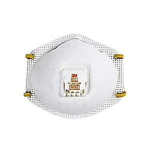 CTI Industrial Supply 3M 8511 Paint Sanding Valved Cool-Flow Respirator 10-Pack
