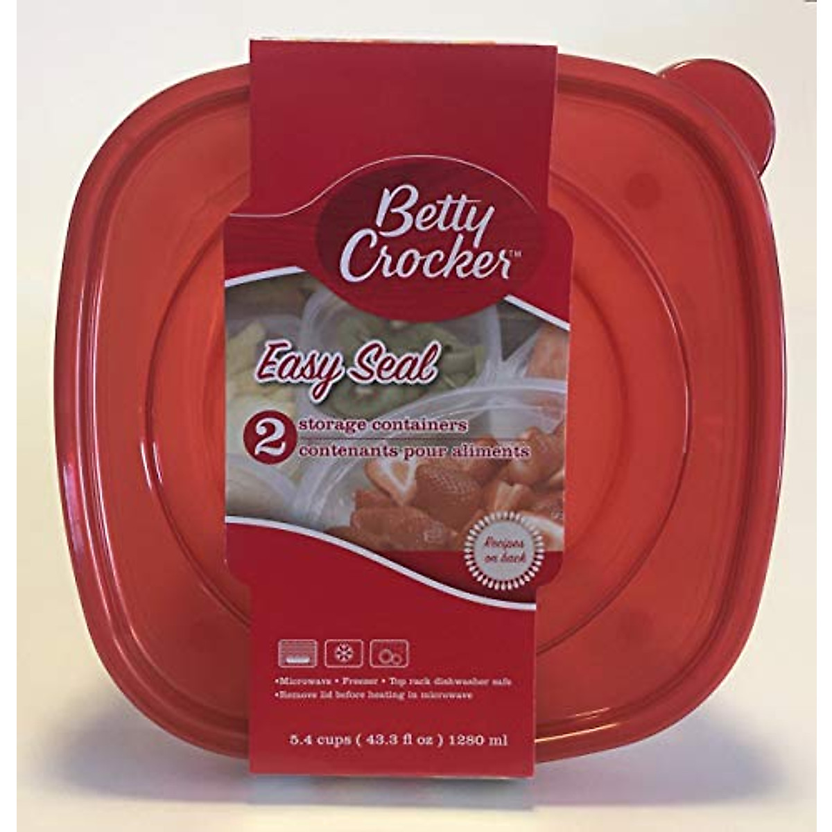 Betty Crocker Easy Seal Container (43.3 fl oz)