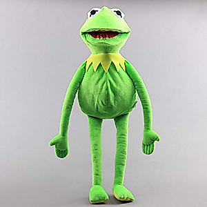 uiuoutoy The Frog Puppet Plush Toy Ventriloquism Prop Party Gift