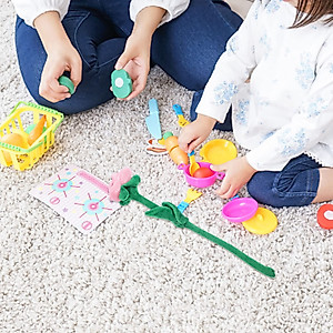 NUOBESTY Collection Flowers 3pcs Bend Plush Rose Manual Specimen Bride Animal Toys