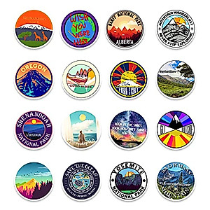 Outdoor Adventure Stickers for Kids, Stickers for Water Bottles, 100 PCS Stickers for Teens Girls, Cute Aesthetic Cool Stickers Pack, Laptop Phone Skateboard Computer Stickers, Gifts for Kids