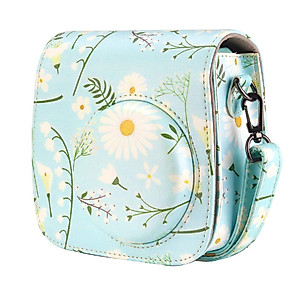 A ANTER Instant Camera Accessories Compatible with Fujifilm Instax Mini 12 11 9 Instant Film Camera - Chrysanthemum