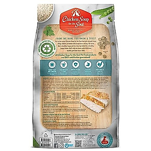 Chicken Soup for The Soul Classic Dry Adult Weight Care Dog Food, Brown Rice, Chicken & Turkey Recipe, 4.5 Pound Bag | Soy, Corn & Wheat Free, Low Calorie Dog Food Made with Real Ingredients