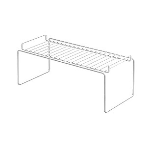 ＫＬＫＣＭＳ Spice Seasoning Rack Bathroom Organizer Multipurpose under Sink Shelf Cabinet Basket Organizer for Shower Kitchen Countertop Bathroom, White L